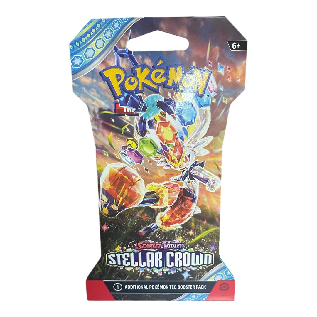 Pokemon Stellar Crown Sleeved Booster Pack – Sports World Card Shop