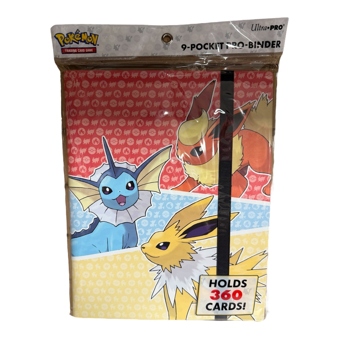 Pokemon Ultra Pro 9-Pocket Pro Binder Evolving Skies Flareon Jolteon V ...